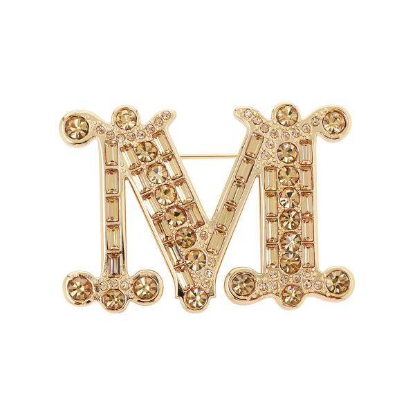【訳あり】【アウトレット】マックスマーラ / Max Mara / ブローチモデル：BATH2 バスサイズ：約縦3.5cm×横5cm素　材：メタル / ガラス品　番：bath2提　供：【返品交換不可】検索用： レディース OO11153OO...