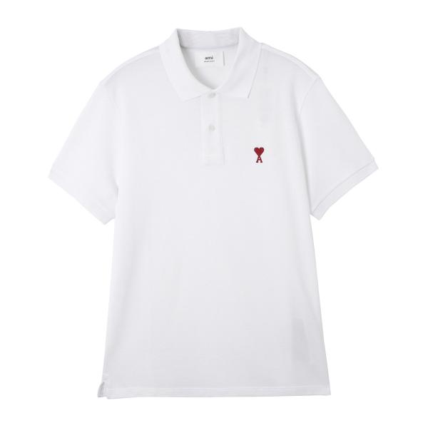 【訳あり】【アウトレット】アミ / AMI / ポロシャツモデル：AMI DE COEUR POLO SHIRT アミ ドゥ クールサイズ：M素　材：表地:100%オーガニックコットン品　番：bfupl001-760提　供：【返品交換不可】...