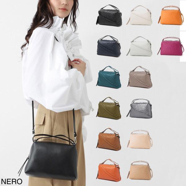 ジャンニ キアリーニ / GIANNI CHIARINI / ハンドバッグ 2WAY / ショルダーバッグ【2026年春夏新作】モデル：ALIFA M アリファサイズ：約高さ16cm×上辺21cm×底辺26cm×奥行9cm×ショルダー132...