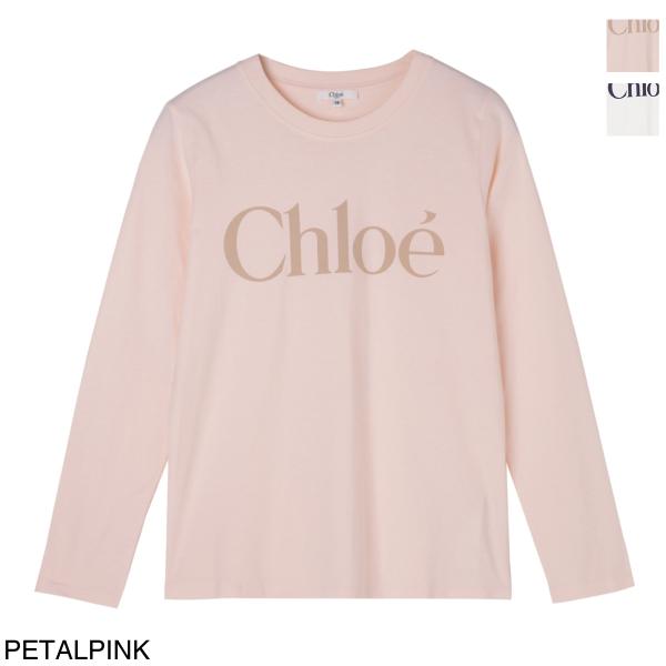 【アウトレット】クロエ / Chloe / クルーネック 長袖Tシャツ / KIDS キッズ ガールズ【2025年秋冬新作】サイズ：12, 14素　材：表地:100%コットン品　番：c20650提　供：【返品送料無料】検索用： レディース ...