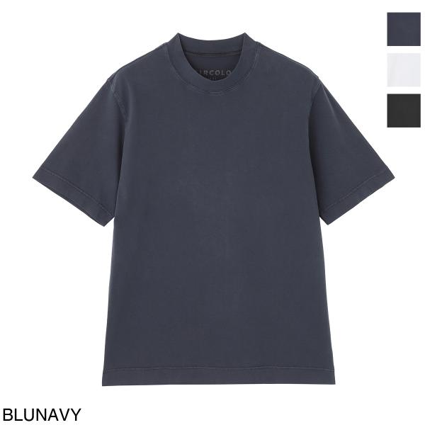 チルコロ / CIRCOLO 1901 / クルーネックTシャツ / セミモックネック Tシャツモデル：T-SHIRT JERSEY LIGHT TINTO CAPOサイズ：S, M, L, XL素　材：表地:100%コットン品　番：cn4...