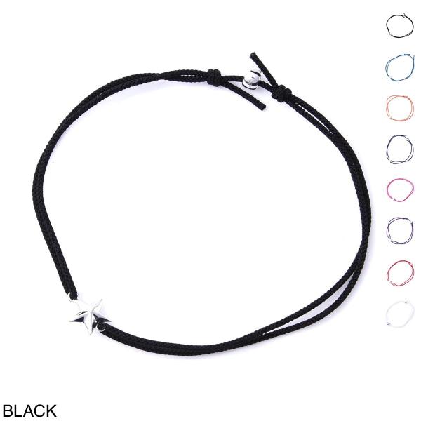 ガーデル / GARDEL / アンクレット / ブレスレットモデル：ONE STAR素　材：シルバー925 / 紐＝ファブリック品　番：gda001os sv提　供：【返品交換不可】検索用： メンズ ＆ レディース CCBLK CCBLU...