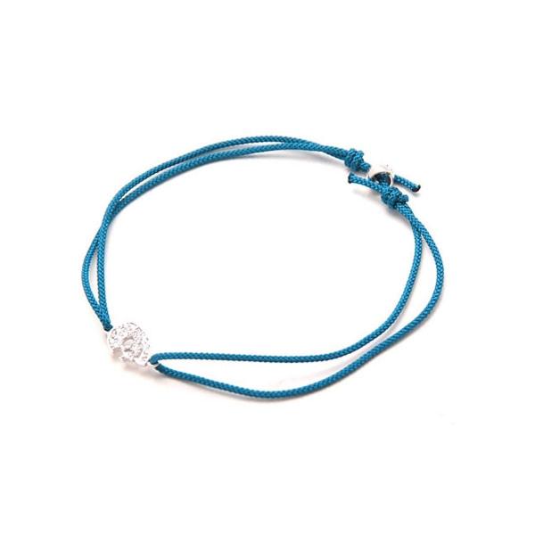 ガーデル / GARDEL / アンクレット / ブレスレット素　材：シルバー925 ジルコニア 紐:ファブリックカラー：BLUE ブルー品　番：gda001s sv cz blue提　供：【返品交換不可】検索用： ギフト プレゼント 青 ...