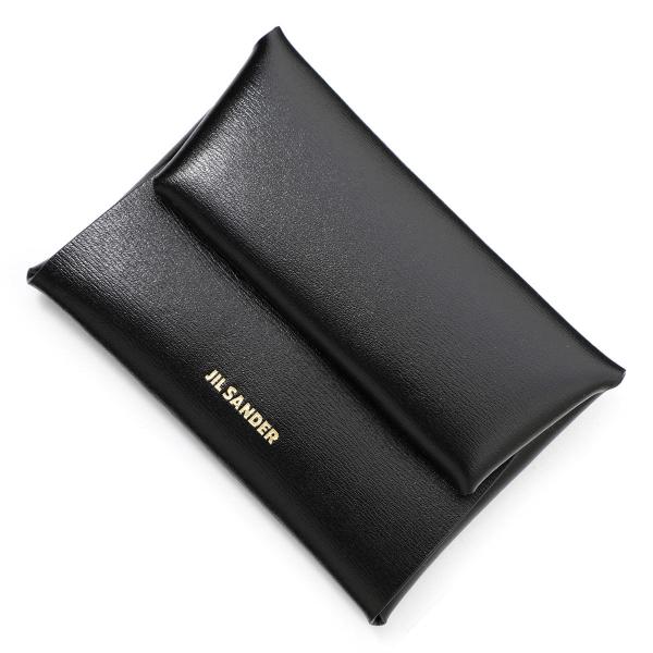 ジルサンダー / JIL SANDER / コインケース【2026年春夏新作】モデル：COIN PURSEサイズ：約縦7.5cm×横10.5cm×厚み1.5cm素　材：カーフレザーカラー：BLACK ブラック品　番：j07ui0013 p4...