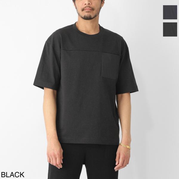 ヘルノ / HERNO / クルーネックTシャツモデル：FUNCTIONAL WARDROBE T-SHIRT CON TASCHINOサイズ：S, M, L, XL素　材：表地(1):100%コットン / 表地(2):78%ポリアミド 2...