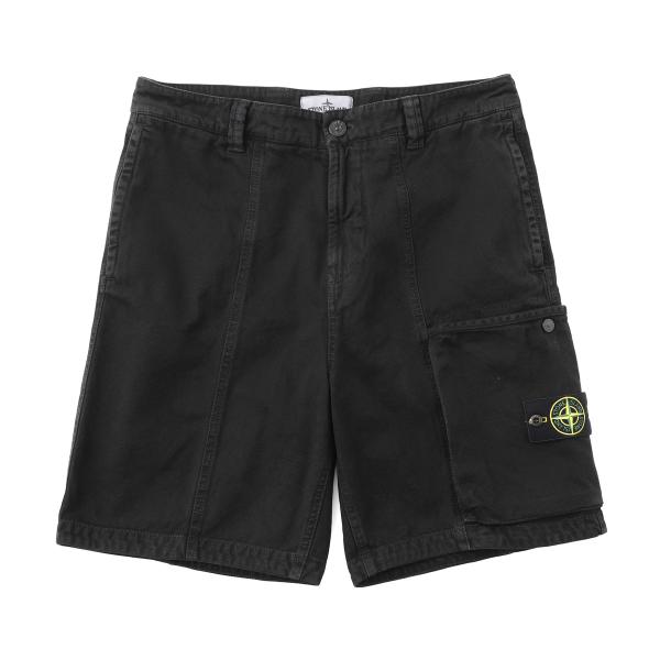 ストーンアイランド / STONE ISLAND / ハーフカーゴパンツ / カーゴバミューダパンツモデル：L100014 ORGANIC PANAMA COTTON 'OLD' EFFECTサイズ：30, 31, 32, 33素　材：表地...
