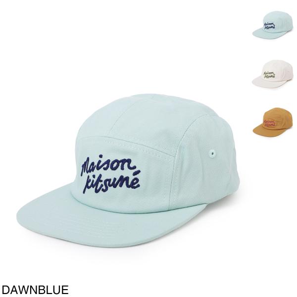 【アウトレット】メゾンキツネ / MAISON KITSUNE / ジェットキャップモデル：MAISON KITSUNE HANDWRITING 5P CAPサイズ：約頭囲59cm素　材：100%コットン品　番：lm06108ww0095提...