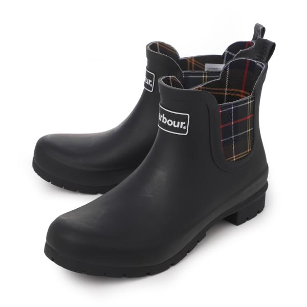 バブアー / Barbour / レインブーツ【2025年秋冬新作】モデル：BARBOUR KINGHAMサイズ：3, 4, 5, 6, 7素　材：アッパー:ラバー / ソール:ラバーカラー：BLACK ブラック品　番：lrf0088bk1...