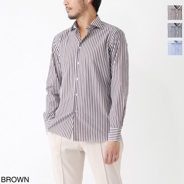 ボリエッロ / BORRIELLO / ワイドカラーシャツ / セミワイドカラー フレンチカラー モデル：MARECHIARO SLIM FITサイズ：38, 39, 40, 41, 42素　材：表地:100%コットン品　番：marechi...