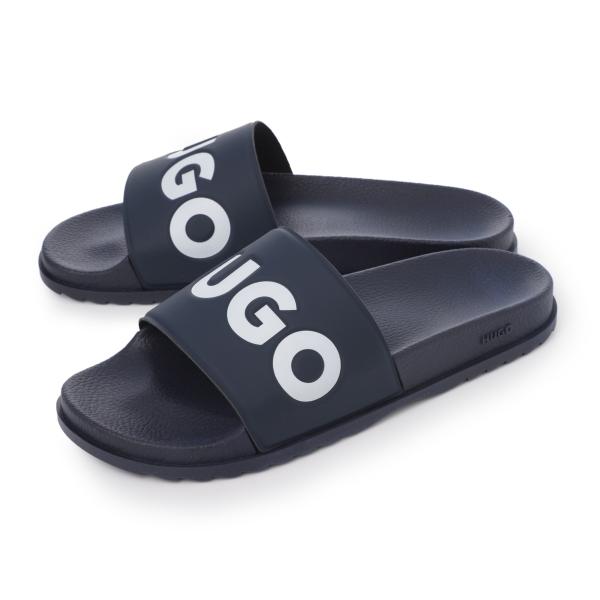 ヒューゴヒューゴボス / HUGO HUGOBOSS / サンダル / スライドサンダル【2025年春夏新作】モデル：MATCH_IT_SLID_RBLG_Nサイズ：40, 41, 42, 43素　材：アッパー:ラバー / ソール:ラバーカ...