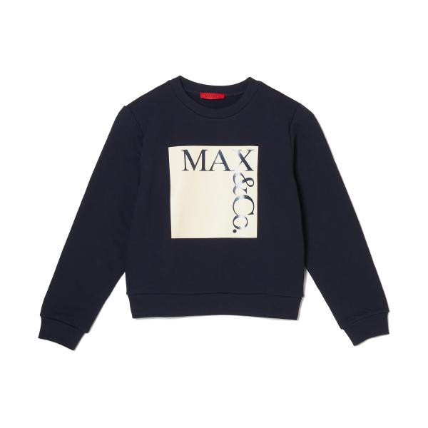 マックスアンドコー / MAX＆Co. / スウェットシャツ / KIDS キッズ【2026年春夏新作】モデル：MAX MARA MAX&amp;CO ロゴプリントサイズ：12Y, 14Y, 16Y素　材：表地:100%コットン / リブ部...