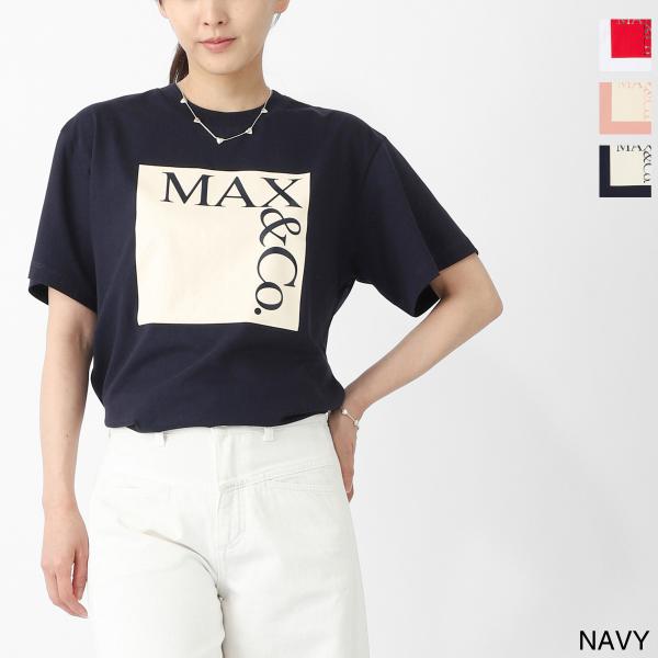 マックスアンドコー / MAX＆Co. / クルーネックTシャツ / KIDS キッズ【2026年春夏新作】モデル：MAX MARA MAX&amp;CO ロゴTサイズ：12Y, 14Y, 16Y素　材：表地:100%コットン品　番：max...