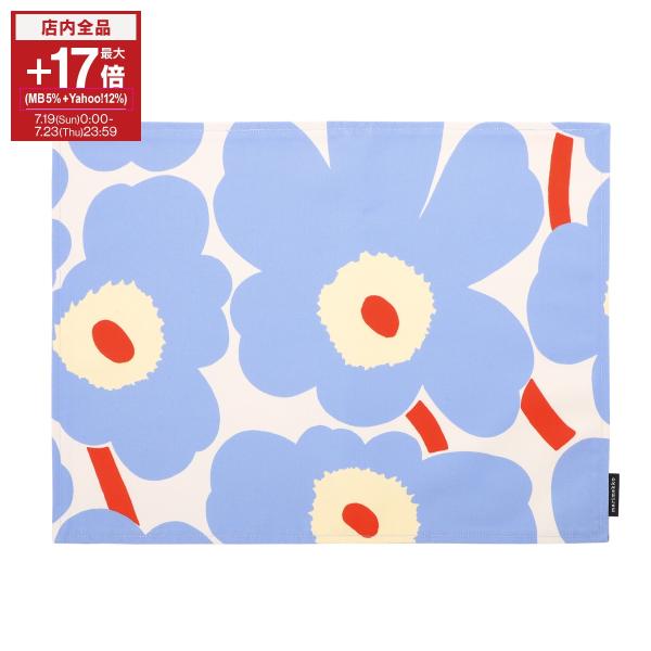 マリメッコ / marimekko / ランチョンマット / プレイスマットモデル：Pieni Unikko Outdoor placemat 31×42cm ピエニウニッコサイズ：約縦31cm×横42cm×厚み-cm素　材：100%ポリエ...