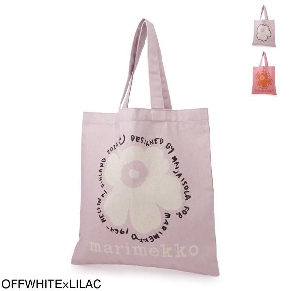 マリメッコ / marimekko / トートバッグモデル：Vankka Unikko Placement Kioski bagサイズ：約高さ44cm×上辺41.5cm×底辺41.5cm×奥行0cm×ショルダー0cm×ハンドル52cm×重量...