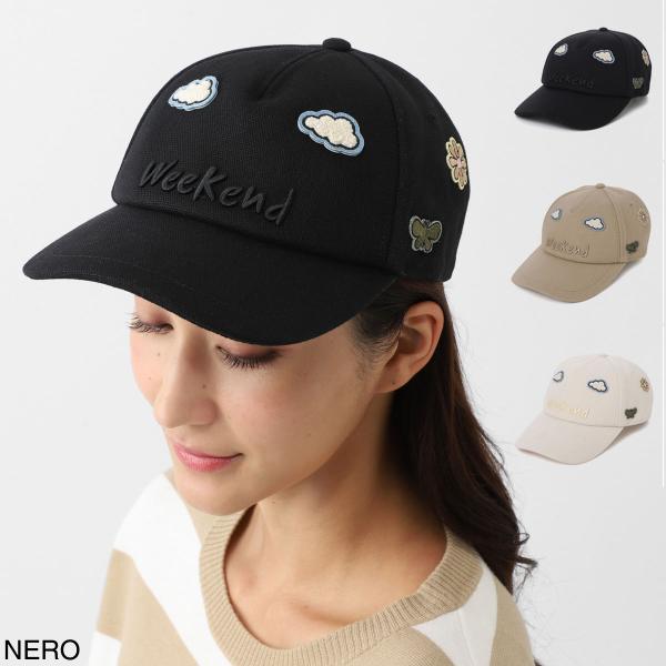 【1万円均一】【アウトレット】ウィークエンドマックスマーラ / WEEKEND Max Mara / ベースボールキャップ【2025年春夏新作】モデル：URBANIAサイズ：約頭囲57cm素　材：100%コットン / 一部:100%ポリエス...
