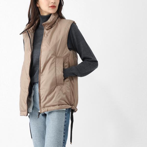 【アウトレット】マックスマーラ ザ・キューブ / MAX MARA THE CUBE / 中綿入り ベスト / ジレ【2025年秋冬新作】モデル：GREENVEサイズ：36, 38, 40素　材：表地:100%ポリエステル / 裏地:100...