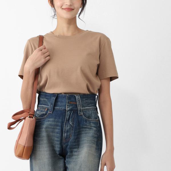 エスマックスマーラ / S Max Mara / クルーネックTシャツ【2025年秋冬新作】モデル：GEMMAサイズ：XS, S, M素　材：表地:100%コットンカラー：CAMMELLO ブラウン品　番：2529976041600 006...