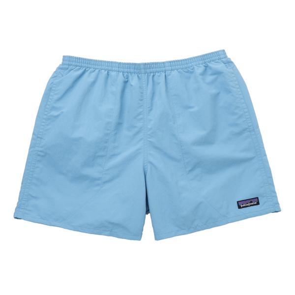 パタゴニア / patagonia / ショートパンツモデル：MEN'S BAGGIES SHORTS−5サイズ：XS, S, M素　材：表地:100%リサイクルポリアミド / 裏地:100%リサイクルポリエステルカラー：LAGOBLUE ...