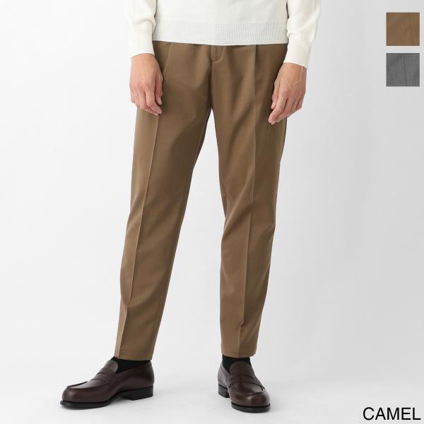 ブリリア / BRIGLIA 1949 / ワンプリーツ カーゴパンツ / イージーパンツ【2025年秋冬新作】モデル：MONTPELLIER P EASY FITサイズ：46, 48, 50, 52素　材：表地:55%バージンウール 45...