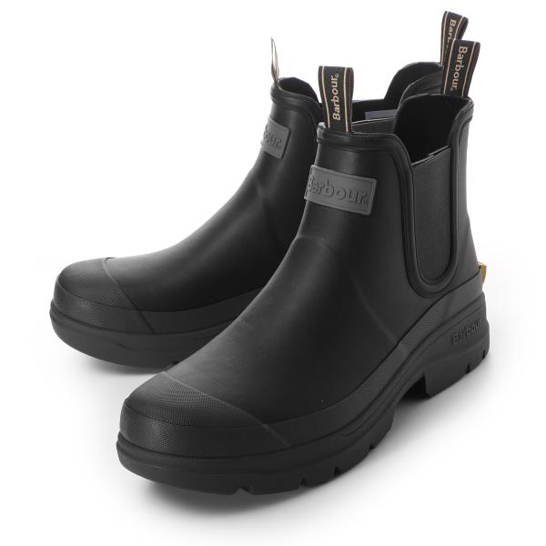 バブアー / Barbour / レインブーツ / ショートブーツ【2026年春夏新作】モデル：BARBOUR NIMBUS CHELSEA WELLYサイズ：6, 7, 8, 9素　材：アッパー:ラバー / ソール:ラバーカラー：BLAC...