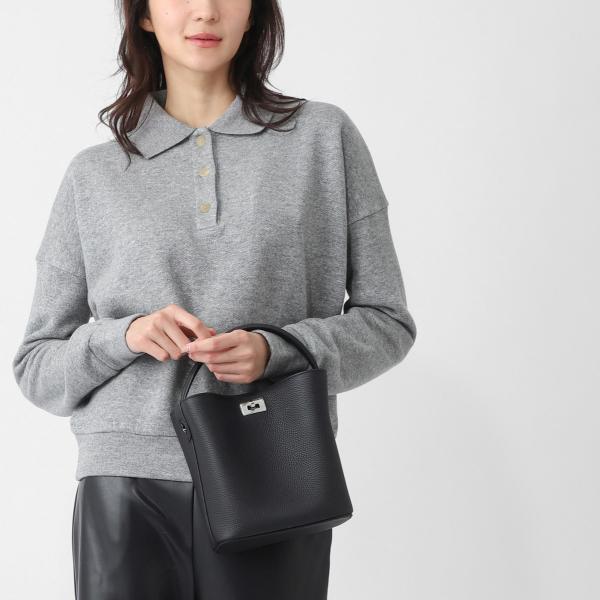 ミチノ パリ / michino PARIS / バケットバッグ 3WAY / ショルダーバッグモデル：ODEON MINI オデオン ミニ B120 198サイズ：約高さ20cm×上辺21cm×底辺19cm×奥行10.5cm×ショルダー1...