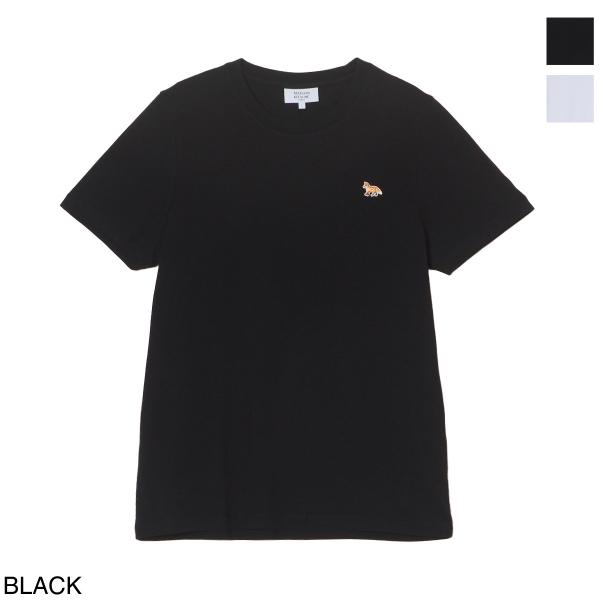 メゾンキツネ / MAISON KITSUNE / クルーネックTシャツ【2025年秋冬新作】モデル：BABY FOX PATCH REGULAR TEE SHIRT ベイビー フォックスサイズ：XS, S, M, L, XL素　材：表地:...
