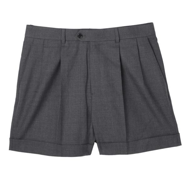 【アウトレット】セリーヌ / CELINE / ショートパンツ【2025年春夏新作】モデル：SHORT SCHOOL BOYサイズ：48, 50素　材：表地:100%ウール / 裏地:100%コットンカラー：ANTHRACITE グレー品　...