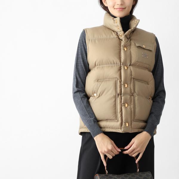 【アウトレット】セリーヌ / CELINE / 中綿入り ベスト【2025年秋冬新作】モデル：DOUDOUNE SANS MANCHESサイズ：34, 36, 38素　材：表地:100%ポリアミド / 裏地:100%ポリアミドカラー：BEI...