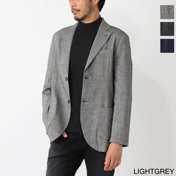 ジャブス アルキヴィオ / GIAB'S ARCHIVIO / 2つボタン イージージャケット / シングルジャケット【2025年春夏新作】モデル：STROZZI/Lサイズ：44, 46, 48, 50, 52素　材：表地:55%リネン 2...