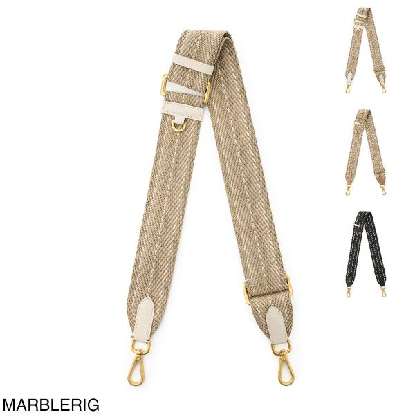 ジャンニ キアリーニ / GIANNI CHIARINI / ショルダーストラップ【2026年春夏新作】サイズ：約全長133cm素　材：52%コットン 40%アマ 7%ナイロン 1%その他 / 一部:牛革品　番：tr125gcmcp 50提...