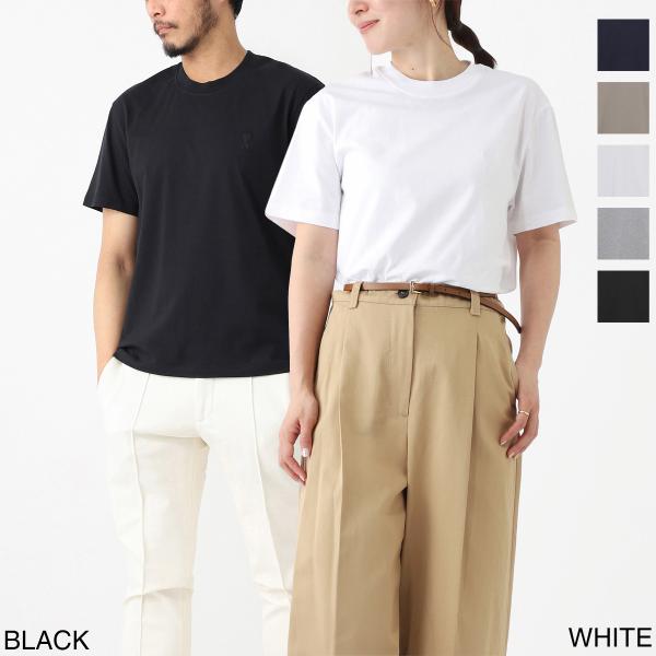 【アウトレット】アミ / AMI / クルーネックTシャツ【2025年春夏新作】モデル：AMI DE COEUR TSHIRTサイズ：XXS, XS, S, M, L, XL素　材：表地:100%オーガニックコットン / リブ部分:98%オ...