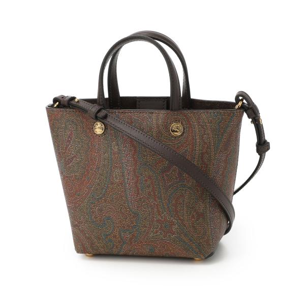 エトロ / ETRO / トートバッグ【2026年春夏新作】モデル：MINI ETRO ESSENTIAL ARNICA BAG エトロエッセンシャルサイズ：約高さ16cm×上辺22cm×底辺16cm×奥行9cm×ショルダー116cm×ハン...