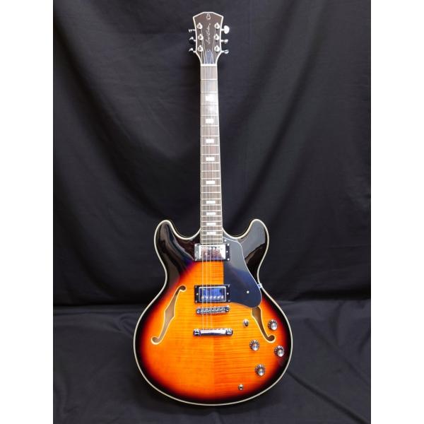 Sire Larry Carlton H7 VS写真では確認できない程度の小さな塗装のくぼみがあるため特価となります。【BODY】Body Material : Top : Flame Maple, Side &amp; Back : Ma...