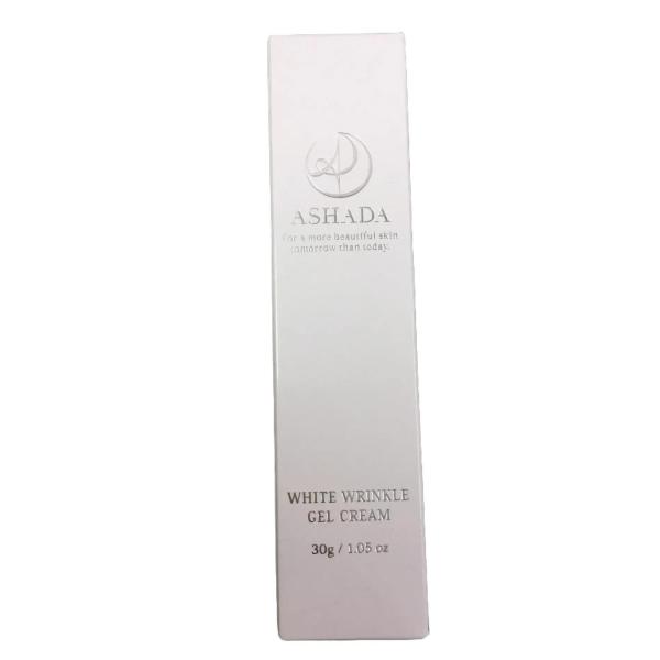ASHADA　アスハダ　シミシワホワイトクリーム　30g使用期限：なしJANコード：4580744910071メーカー：ASHADAブランド：型番：薬用ホワイトリンクルジェルクリームAS化粧品（メイク・スキンケア・ヘアケア・ボディケア）基礎...
