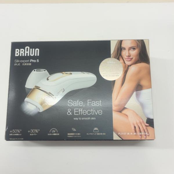 【製品仕様】商品名　　　：BRAUN（ブラウン） PL-5137 光美容器 シルクエキスパート　JANコード　 ：4210201212997　メーカー　　：BRAUN（ブラウン）型番　　　　：　　　　　　　　状態ランク　：中古C      ...