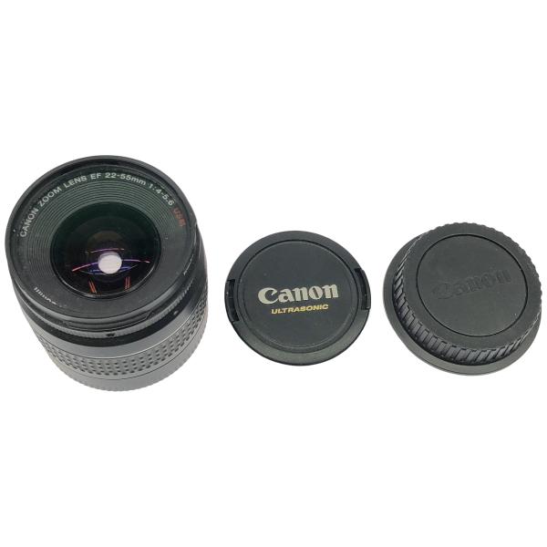 CANON EF 22-55 USM中古のお品です。本商品は、画像に写っている商品内容が正確なセット内容です。  まれに商品名の表記ゆれが発生する場合がございますが、画像が正しい情報となりますので、必ず画像をご確認ください。