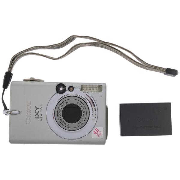 Canon IXY DIGITAL 4.0メガピクセル中古のお品です。本商品は、画像に写っている商品内容が正確なセット内容です。  まれに商品名の表記ゆれが発生する場合がございますが、画像が正しい情報となりますので、必ず画像をご確認ください。
