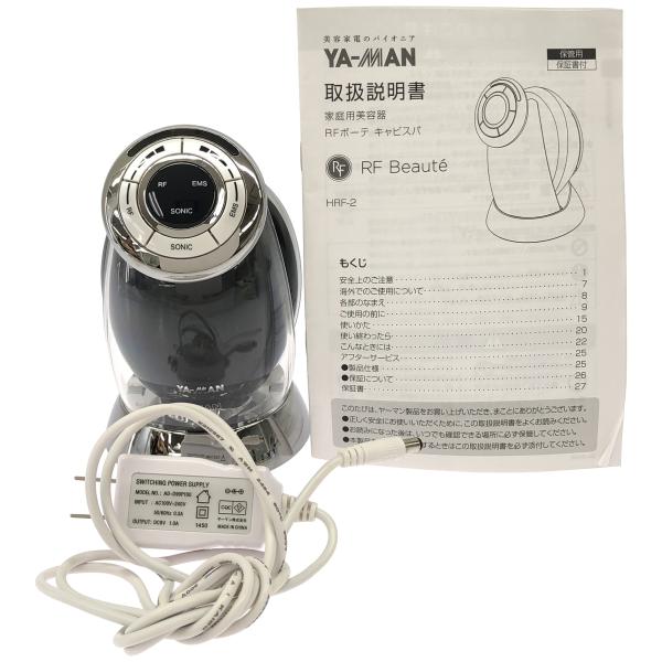 YA-MAN ヤーマン RFボーテ キャビテーション キャビスパ ブラック中古のお品です。本商品は、画像に写っている商品内容が正確なセット内容です。  まれに商品名の表記ゆれが発生する場合がございますが、画像が正しい情報となりますので、必ず...