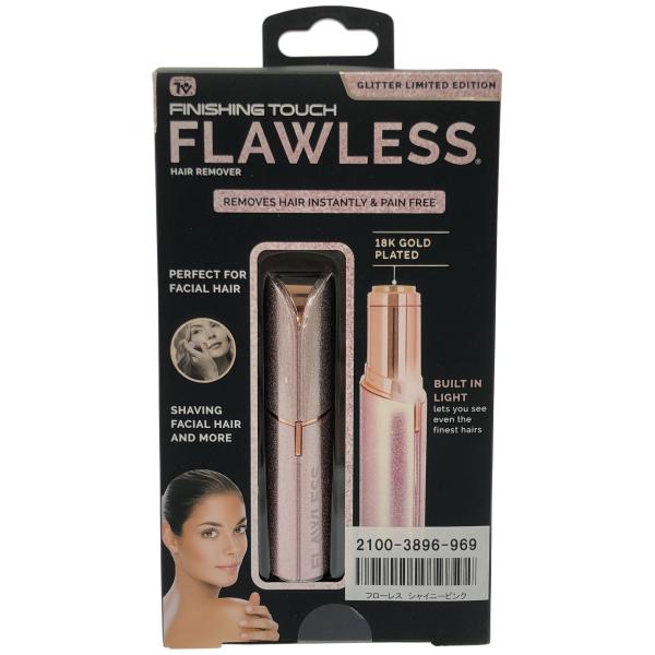 FLAWLESS フローレス 電動レディースシェーバー中古のお品です。本商品は、画像に写っている商品内容が正確なセット内容です。  まれに商品名の表記ゆれが発生する場合がございますが、画像が正しい情報となりますので、必ず画像をご確認ください。