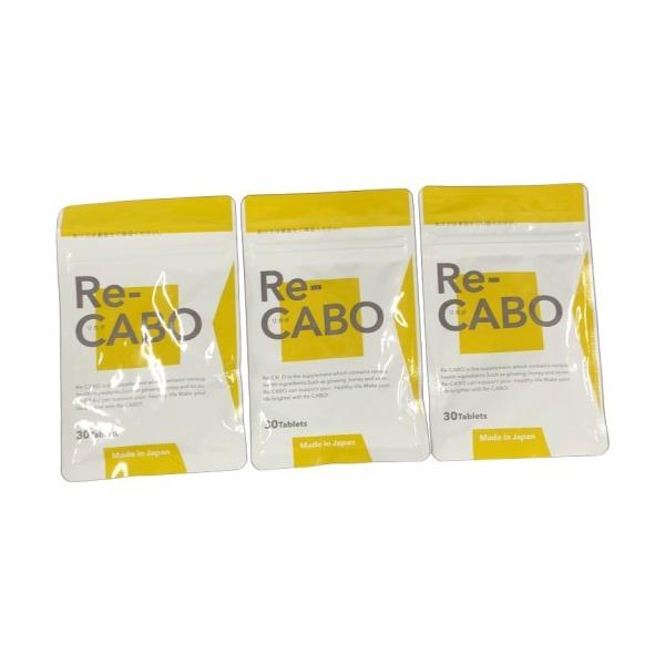 Re-CABO リカボ 30粒　3袋賞味期限：2026/07〜　在庫の都合により画像より賞味期限の長いものが届く可能性があります。JANコード：4901777241879メーカー：フォックスブランド：Super Beauty Labo商品名...