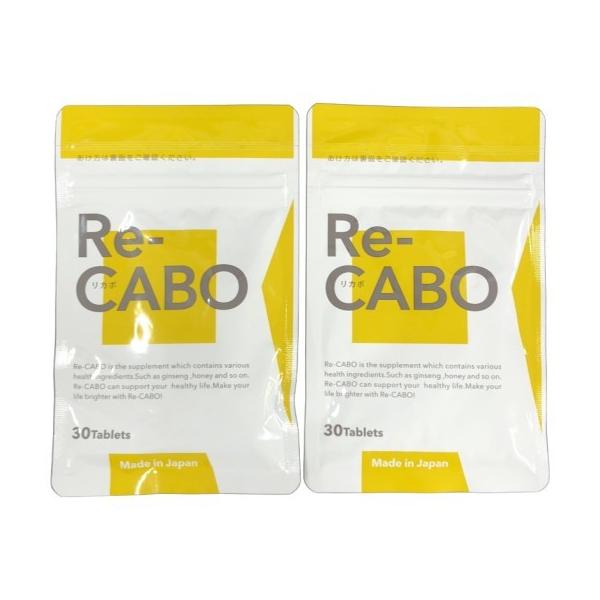 Re-CABO リカボ 30粒　2袋賞味期限：2026/07〜　在庫の都合により画像より賞味期限の長いものが届く可能性があります。JANコード：4901777241879メーカー：フォックスブランド：Super Beauty Labo商品名...