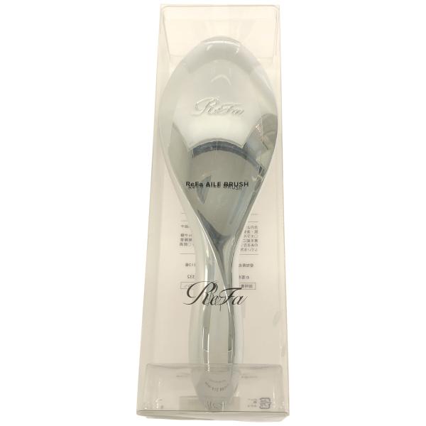 リファエールブラシ/ReFa AILE BRUSH（シルバー）中古のお品です。本商品は、画像に写っている商品内容が正確なセット内容です。  まれに商品名の表記ゆれが発生する場合がございますが、画像が正しい情報となりますので、必ず画像をご確認...
