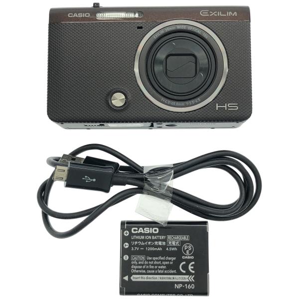 CASIO デジタルカメラ EXILIM EX-ZR50BN ブラウン中古のお品です。本商品は、画像に写っている商品内容が正確なセット内容です。  まれに商品名の表記ゆれが発生する場合がございますが、画像が正しい情報となりますので、必ず画像...