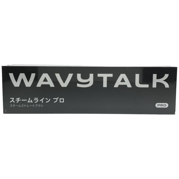 ■WavyTalk スチームストレートブラシ B390中古のお品です。本商品は、画像に写っている商品内容が正確なセット内容です。  まれに商品名の表記ゆれが発生する場合がございますが、画像が正しい情報となりますので、必ず画像をご確認ください。