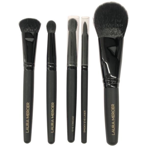 LAURA MERCIER メイクブラシセット中古のお品です。本商品は、画像に写っている商品内容が正確なセット内容です。  まれに商品名の表記ゆれが発生する場合がございますが、画像が正しい情報となりますので、必ず画像をご確認ください。