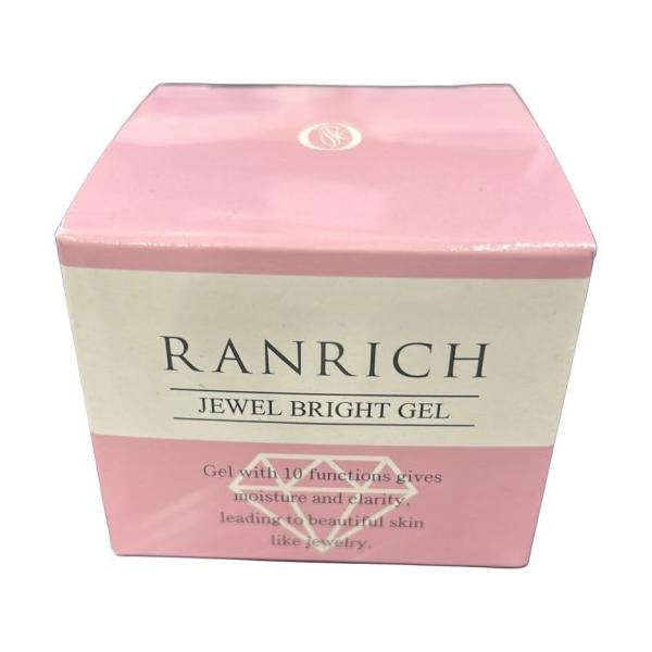 RANRICH ランリッチ 美白オールインワン 宝石ジェル 50g使用期限：なしJANコード：4562285370590メーカー：状態ランク：未使用 未使用のお品です。一定期間保管、展示されていた場合などありますが、まだ使用されていない商品...