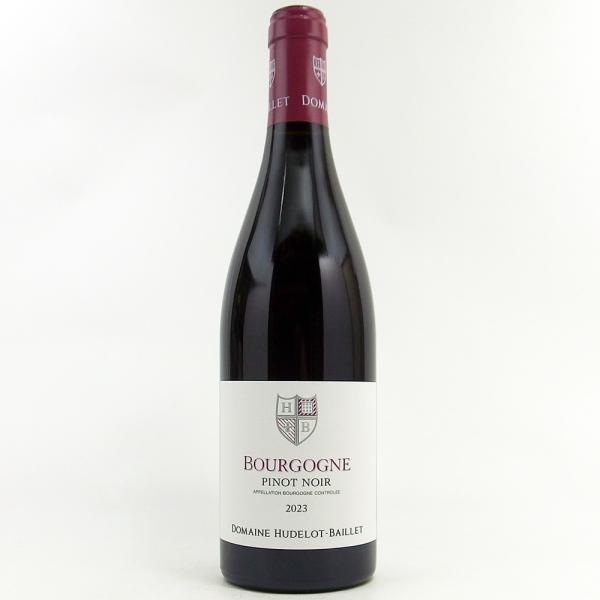 Hudelot-Baillet Bourgogne Rouge赤　ミディアムボディ産地　ブルゴーニュブドウ品種　ピノノワール樽熟成　12ヶ月（新樽比率15％）アルコール ％輸入元　ヌーヴェルセレクションキュルテシャンボール村内のACブルゴー...