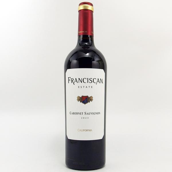 Franciscan Estate Cabernet Sauvignon 赤　フルボディ産地　カリフォルニアブドウ品種　カベルネソーヴィニヨン100％樽熟成　フレンチ＆アメリカンオークで4〜6ヶ月アルコール：14.2％輸入元　アイコニックワ...