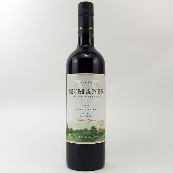 Mcmanis Family Vineyards Zinfandel Lodi California赤　フルボディ産地　カリフォルニア/ロダイブドウ品種　ジンファンデル78％/タナ11％/プティシラー11％樽熟成　仏産樽＆米産樽で約4〜6ヶ...