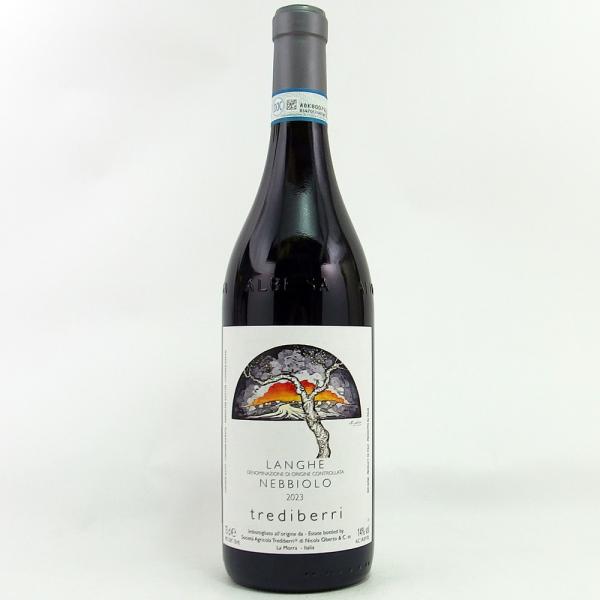 Trediberri Langhe Nebbiolo赤　ミディアムボディ産地　イタリア/ピエモンテ州/D.O.C.ランゲ ネッビオーロブドウ品種　ネッビオーロ100％樽熟成　なしアルコール 14％輸入元　フィラディスバローロの生産エリアの中...